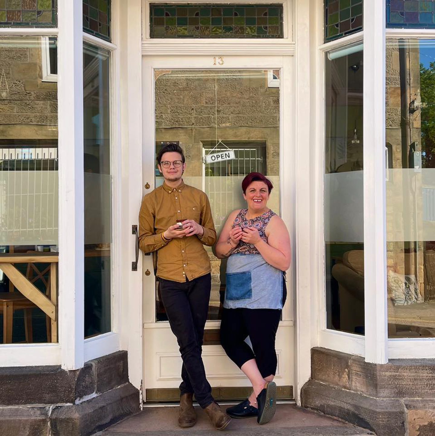 Brogan Ireland-Fair, 19, spills the beans on role at Forres café Fika