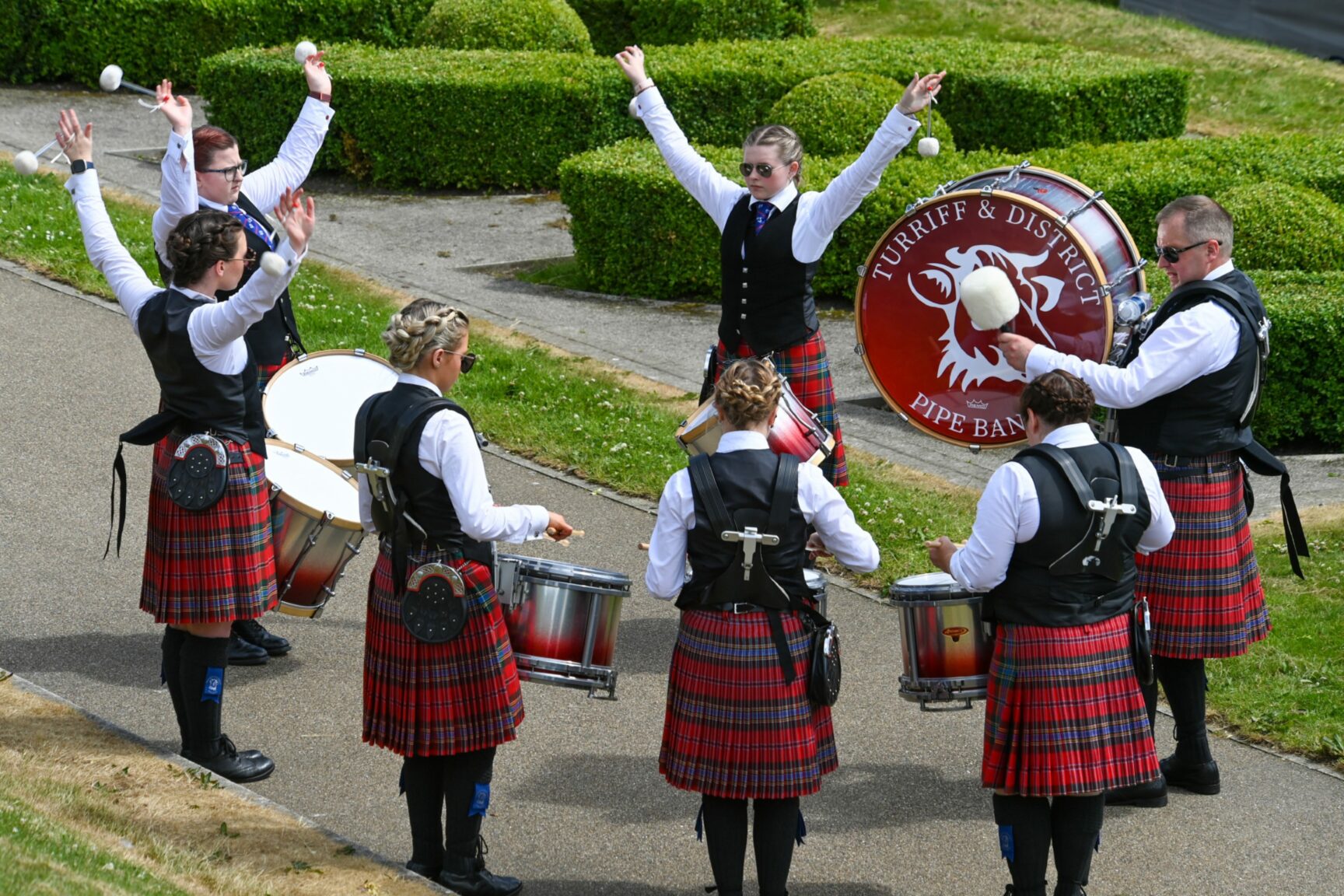 Pictures: European Pipe Band Championships in Aberdeen