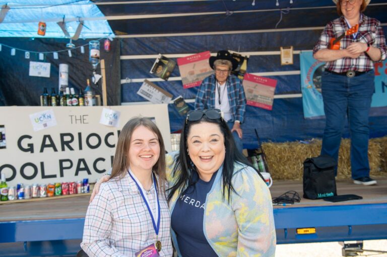 Emmerdale cast compete with locals at Inverurie Big Bash Scotland