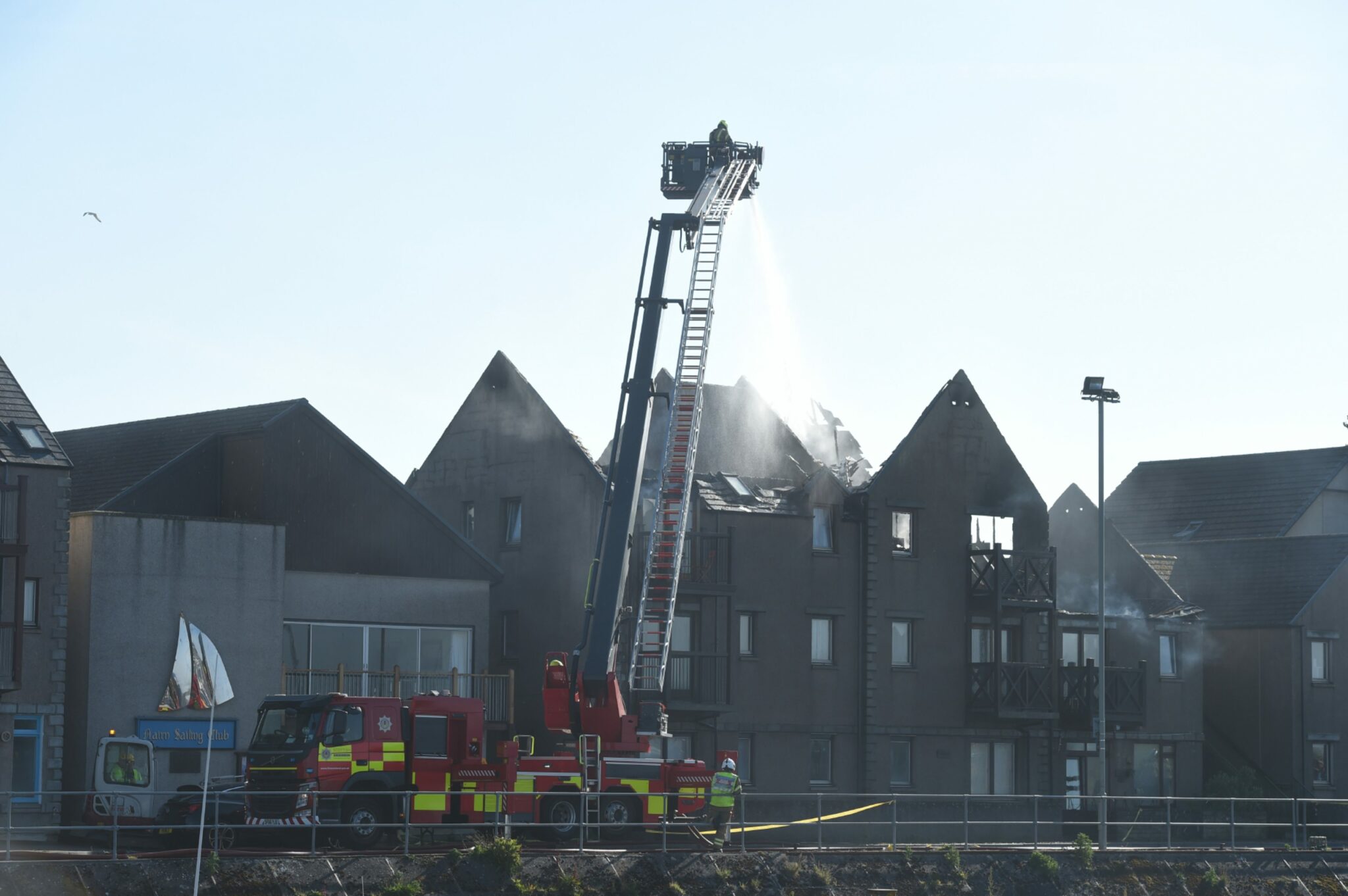 Highland Council spent thousands on fire-ravaged Nairn flats