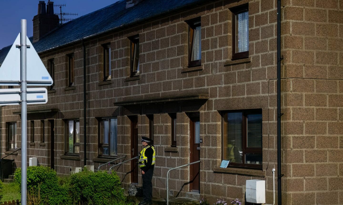 Peterhead road closed due to police incident