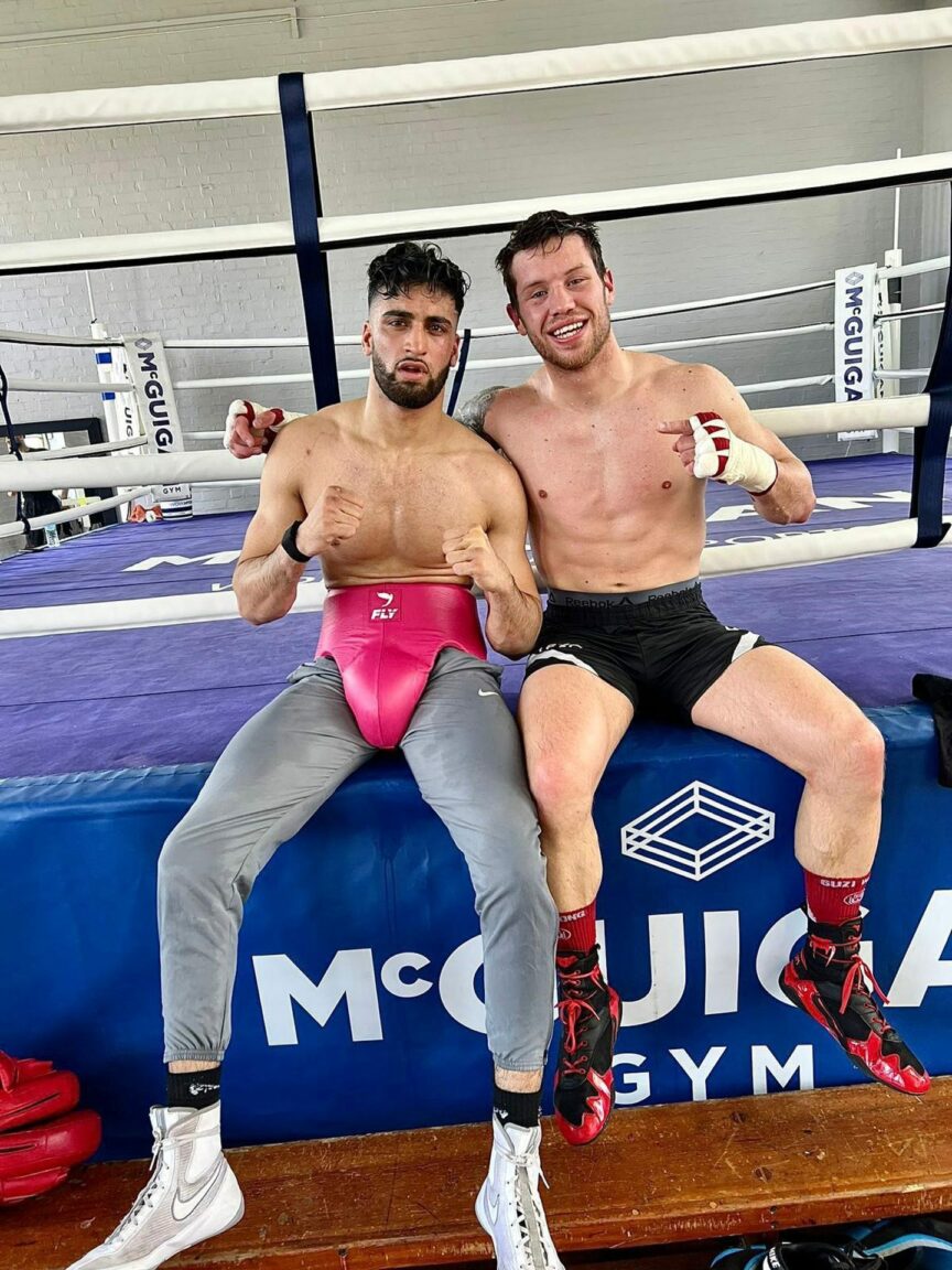 Aberdeen boxer Dean Sutherland sparred with ring great Liam Smith to ...