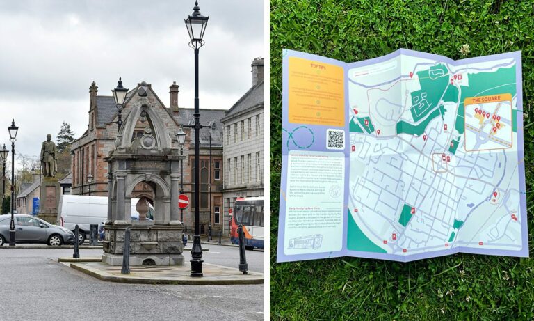 Huntly Town Collection: New map showcases fresh art