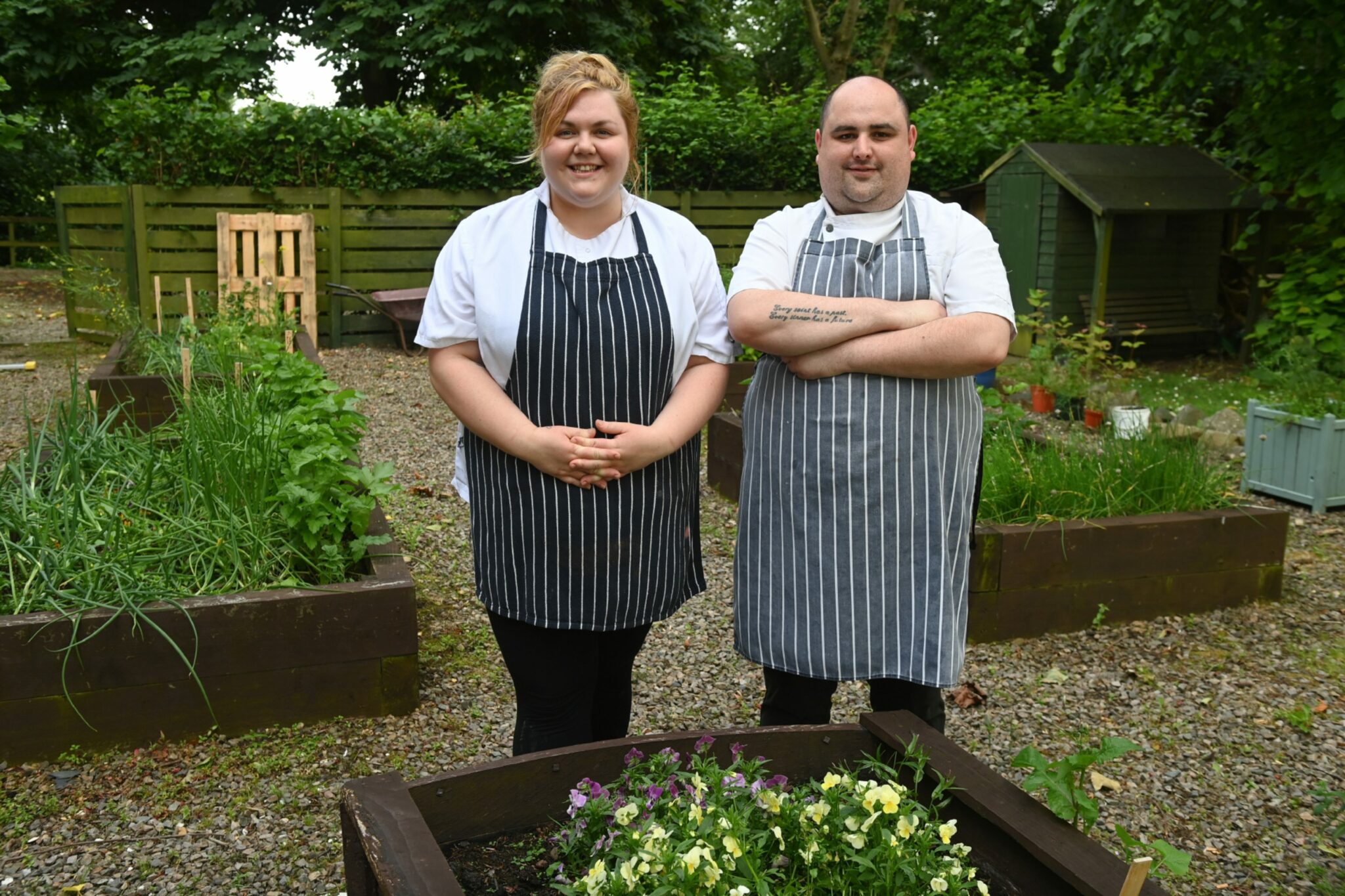 Expect charm and diverse menus at Durn House in Portsoy