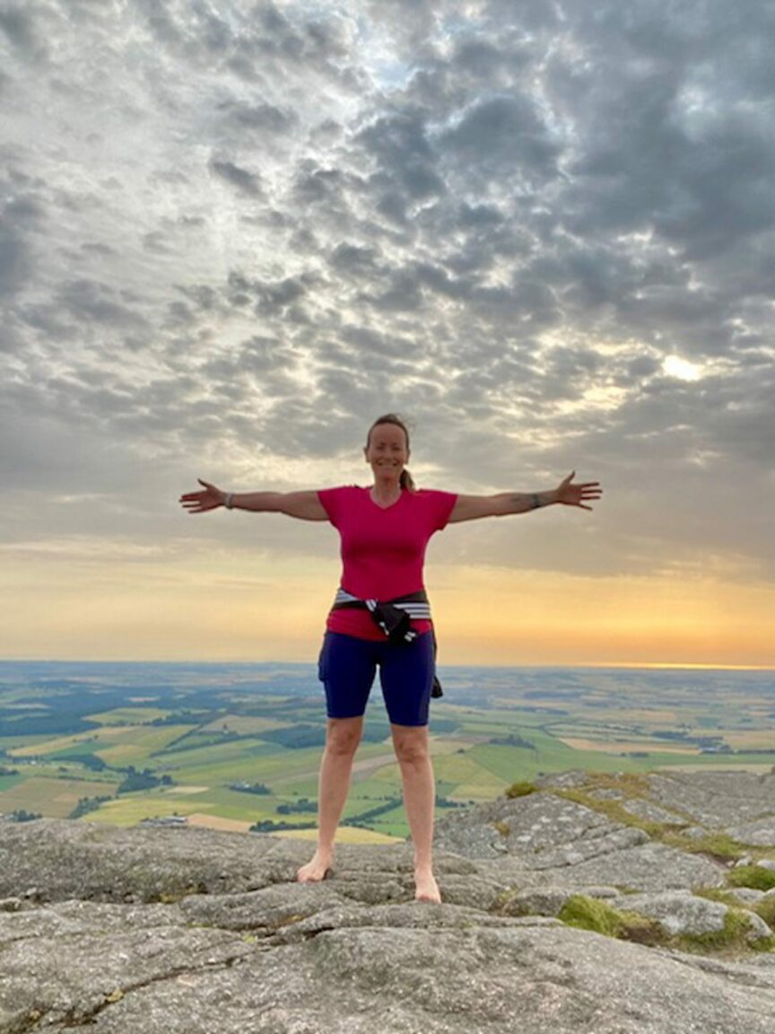 Bennachie climb inspires Aberdeenshire wellness coach's career