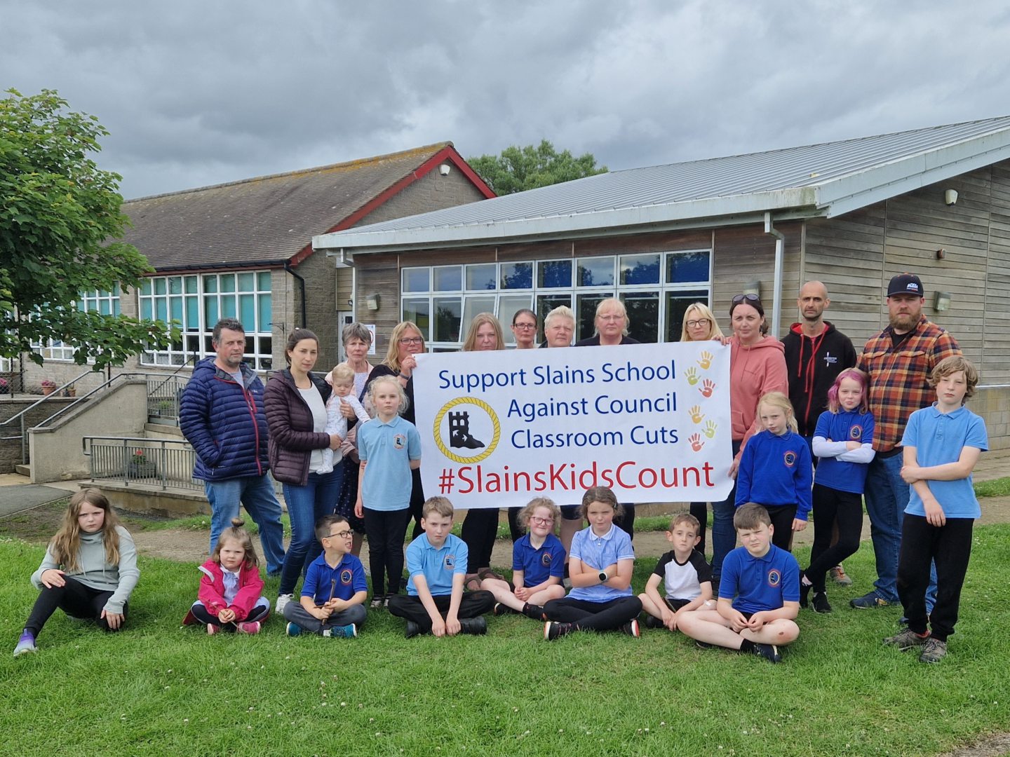 Slains School parents slam council plan to reduce school to 1 class