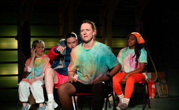 Thrown: River City star Lesley Hart gets to grip with new role