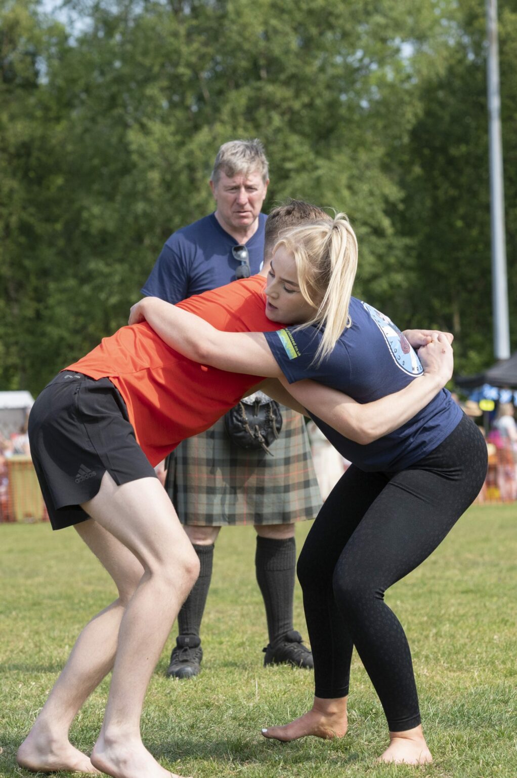 Thrown: River City star Lesley Hart gets to grip with new role