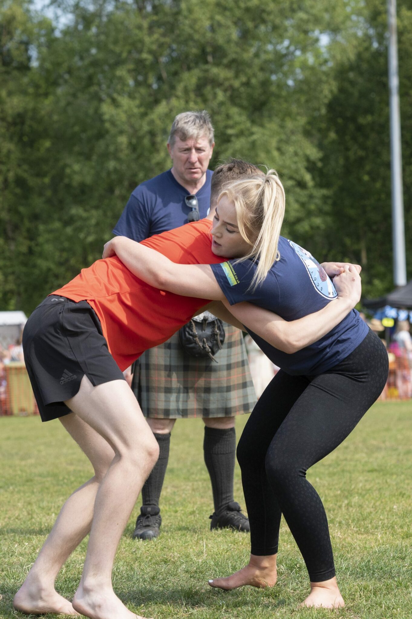 Thrown: River City star Lesley Hart gets to grip with new role