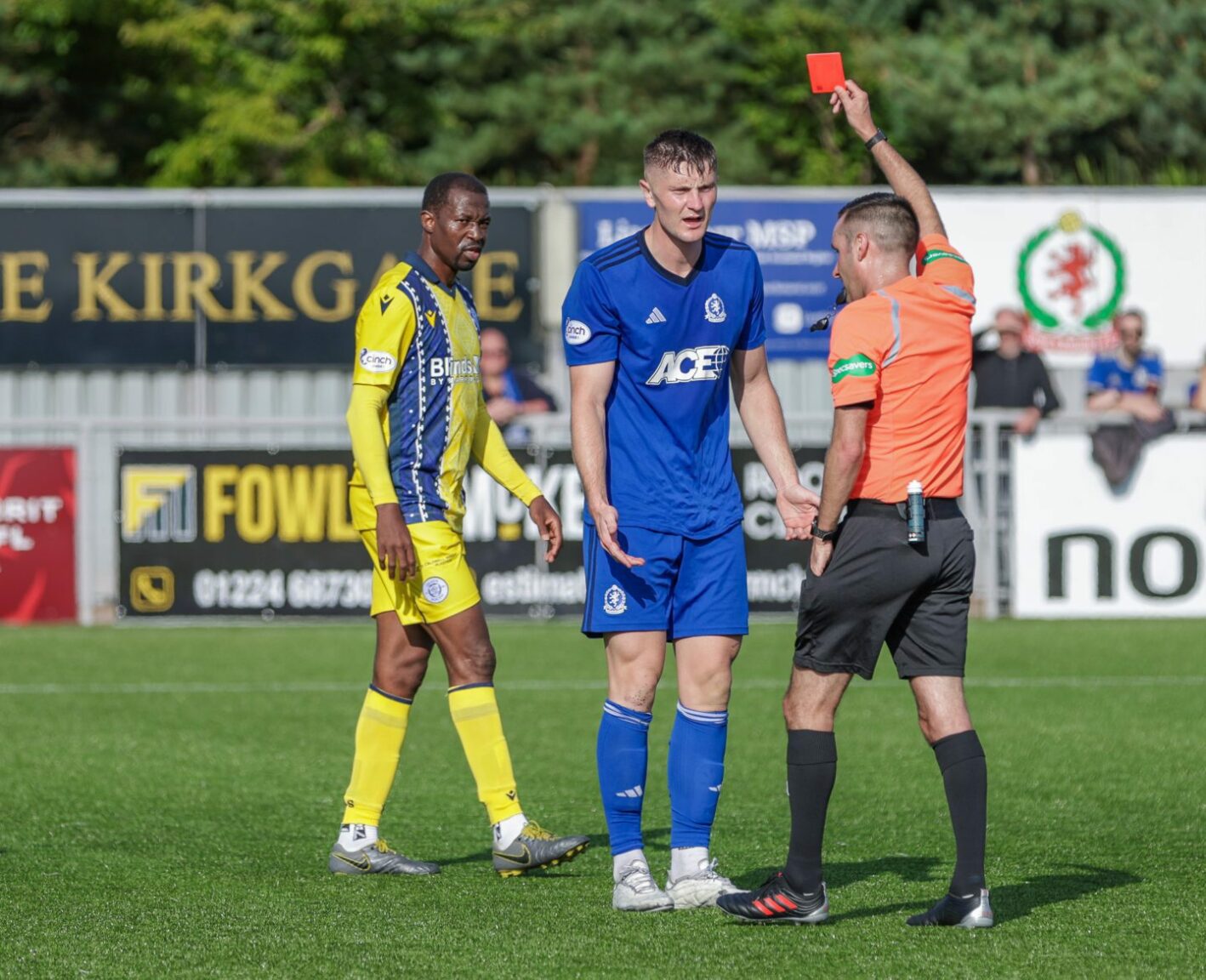 Cove Rangers lose 2-1 to Queen of the South - in game where red cards ...