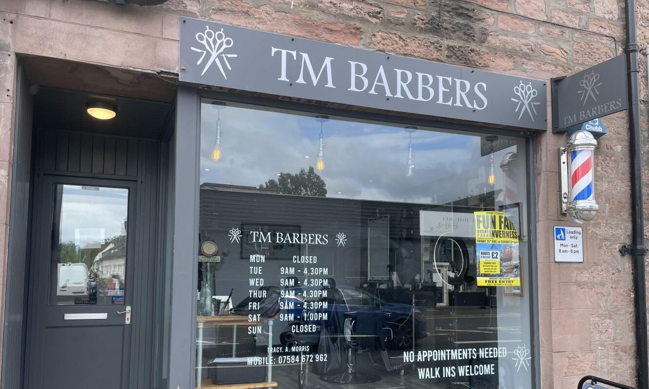 Inverness barbers offers free cuts for people stuggling financially
