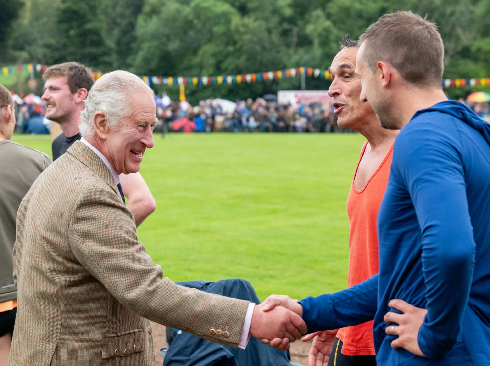 Gallery: King Charles joins Lonach Highland Games 2023