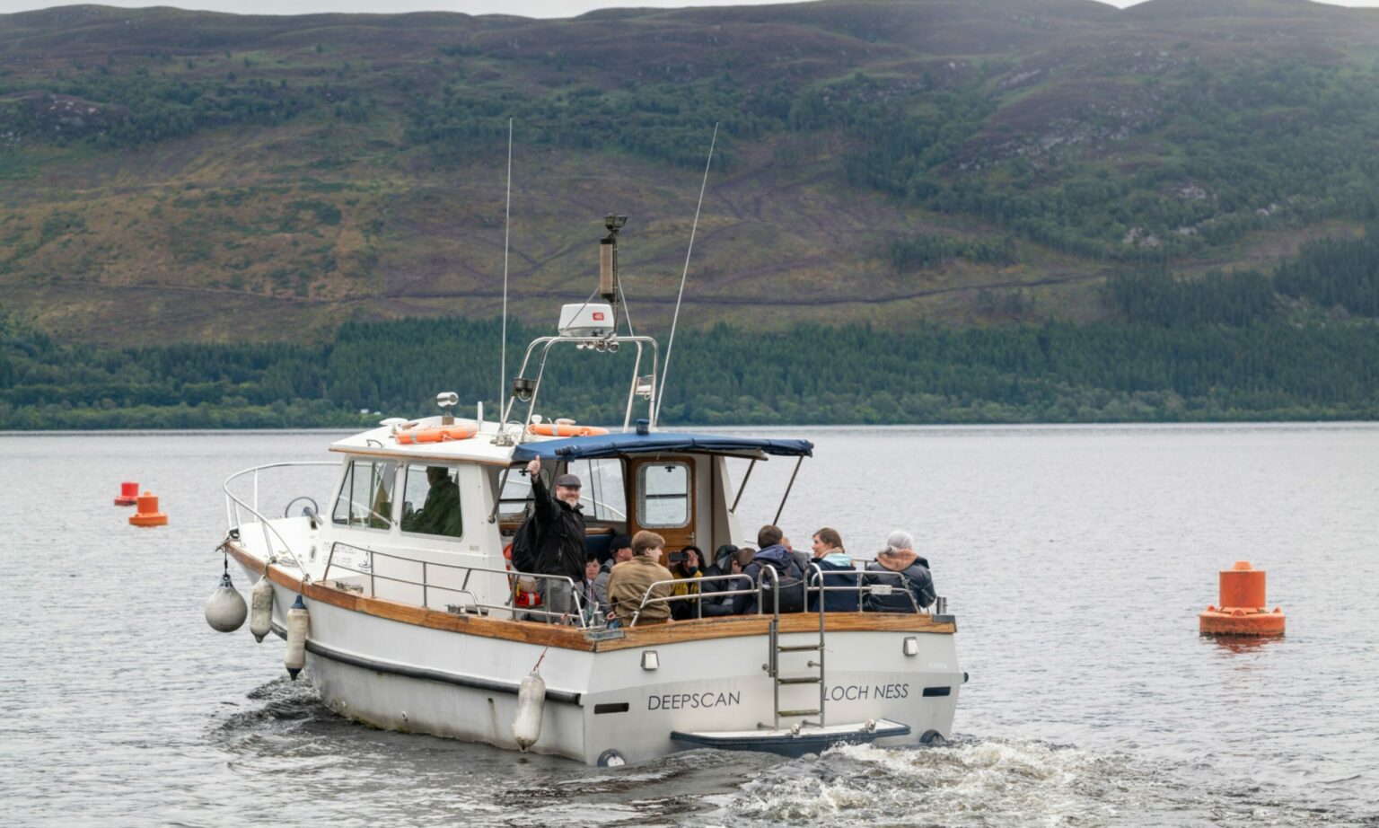 Nessie hunters claim sighting at Loch Ness Monster search