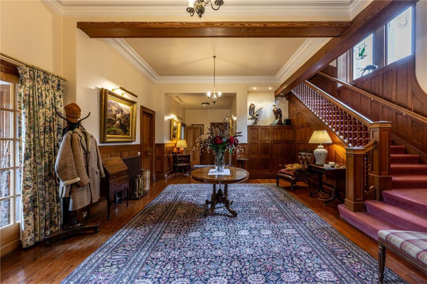 Inside Craigendinnie, a £1.6m Victorian mansion near Balmoral