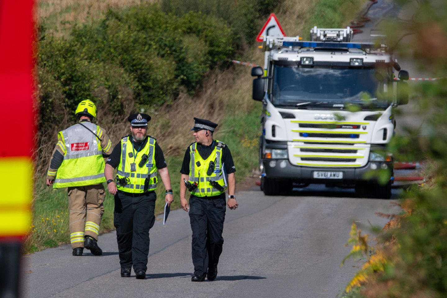 Fire crews called to blaze on South Deeside Road