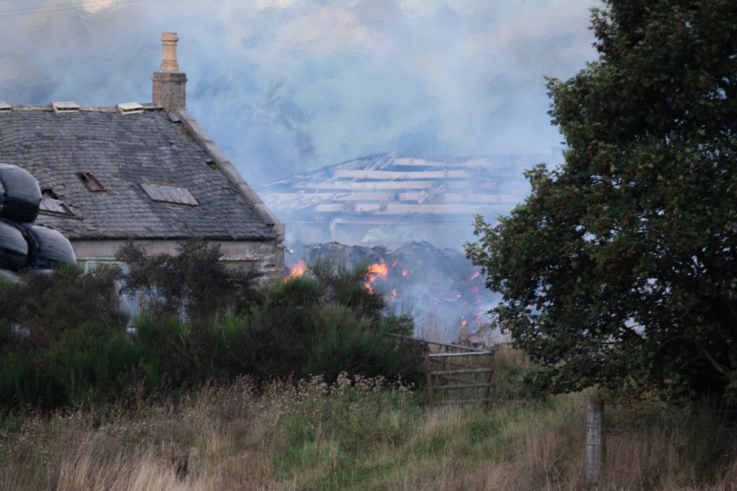 Fire crews called to blaze on South Deeside Road