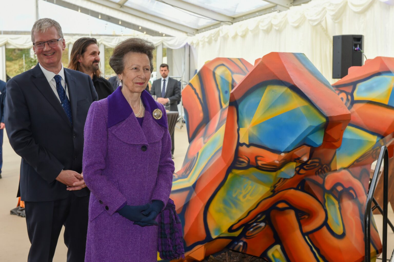 Princess Anne officially opens new £420m Aberdeen South Harbour