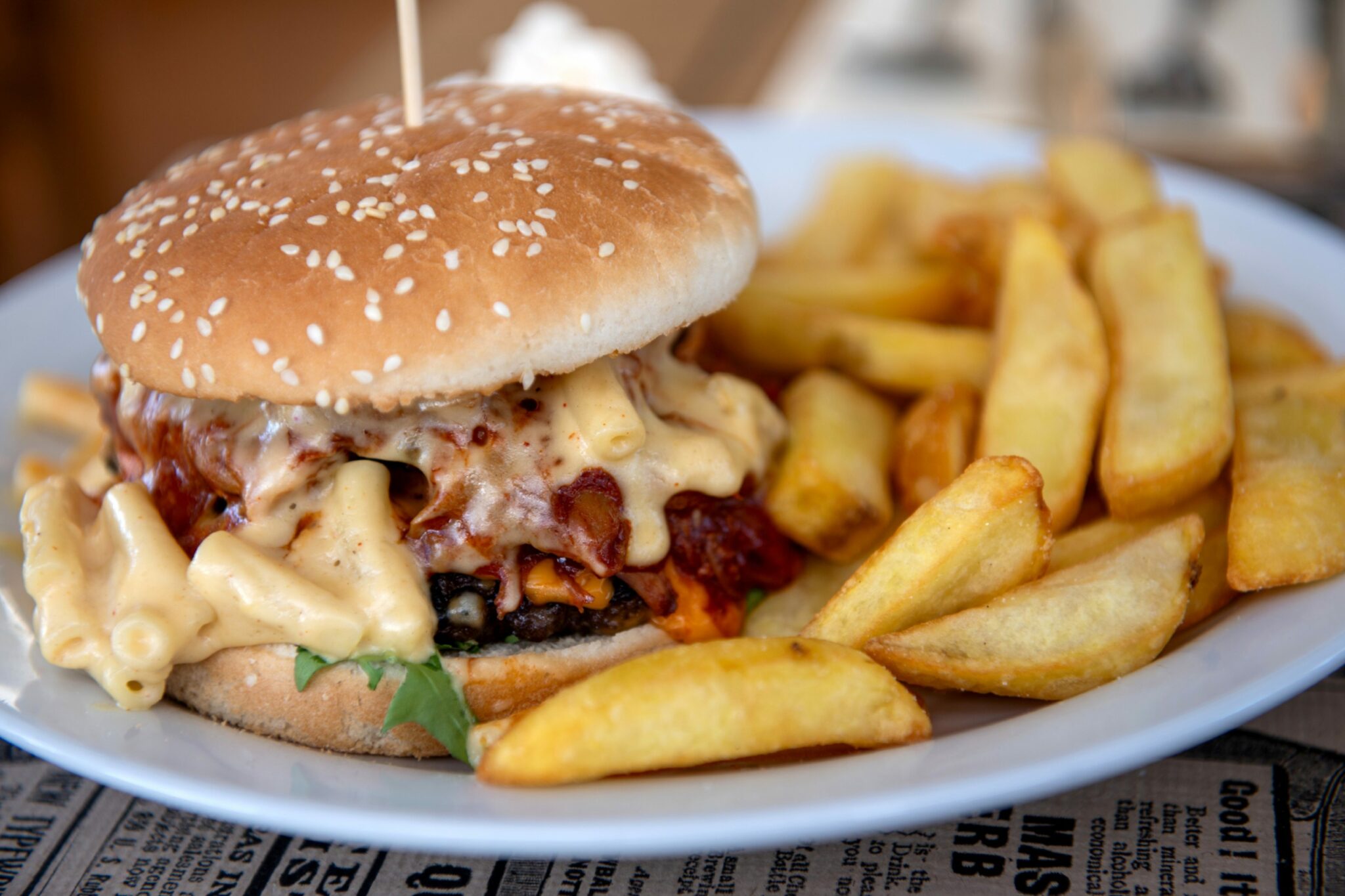 Allanshill serves hearty dishes with panoramic countryside views