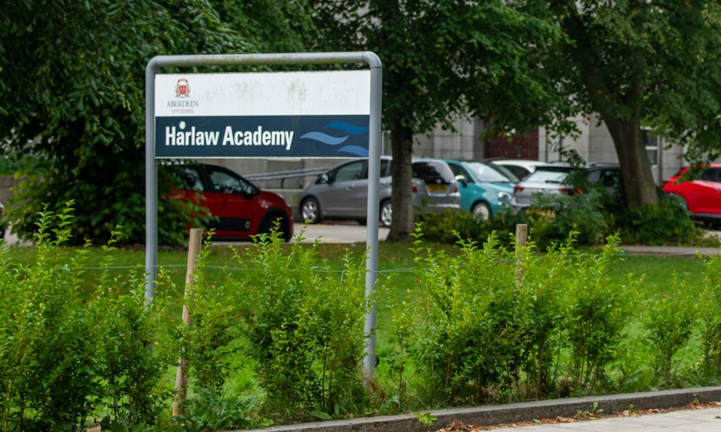 Harlaw Academy evacuated due to strong smell of smoke
