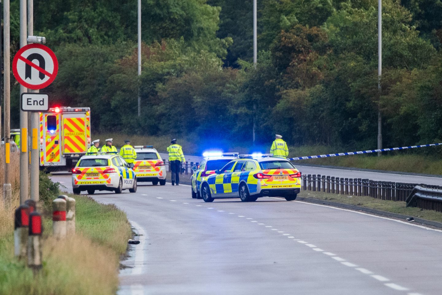 Motorcyclist, 22, dies following fatal crash on A92 near Aberdeen
