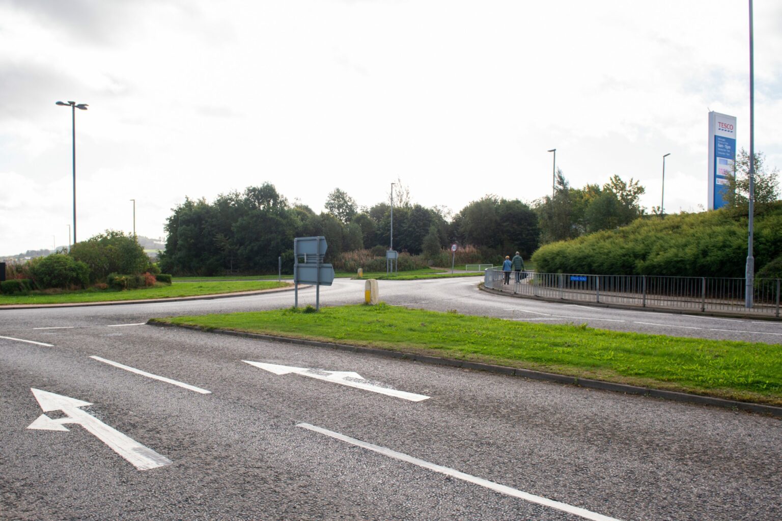 New signs installed at Westhill roundabout following confusion