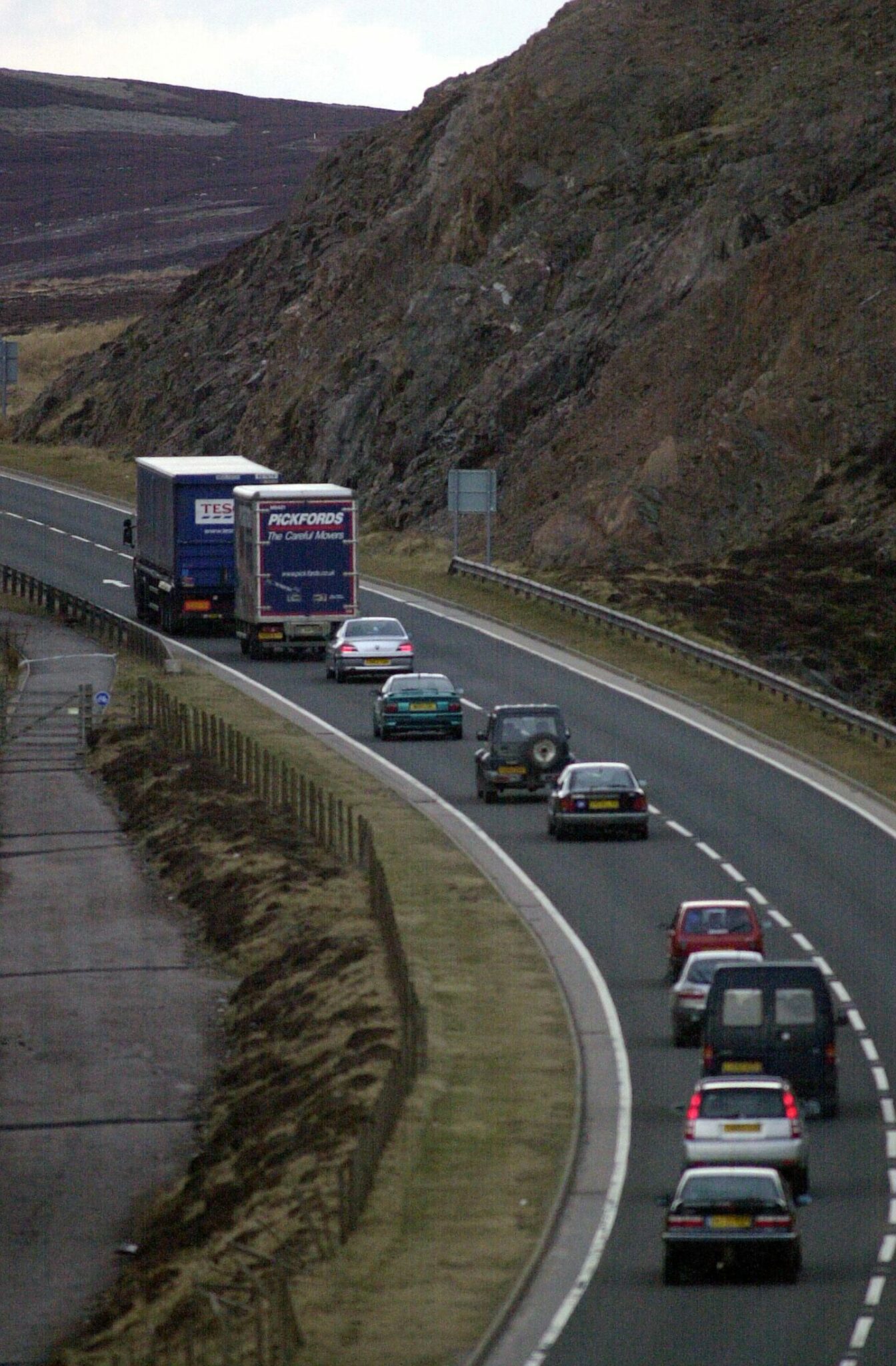 Roads group suggested A9 lorry ban in 1974 to help improve safety