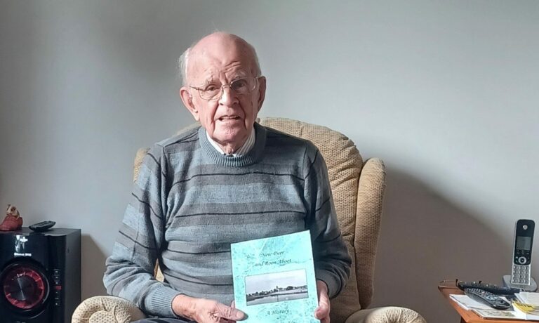 Sandy Ritchie: New Deer man writes first book at age of 93