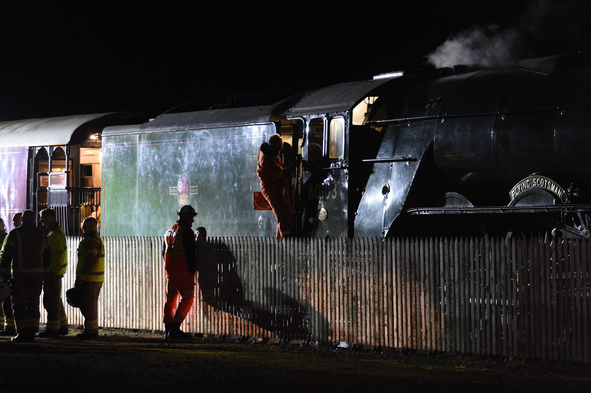Investigation launched after Flying Scotsman crash at Aviemore