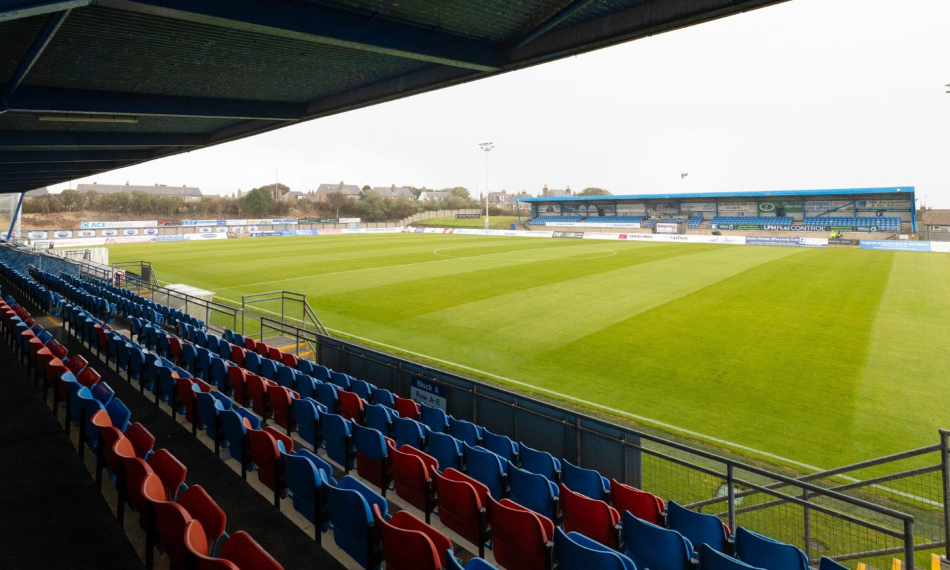Peterhead create new stand at Balmoor for young 'ultras'