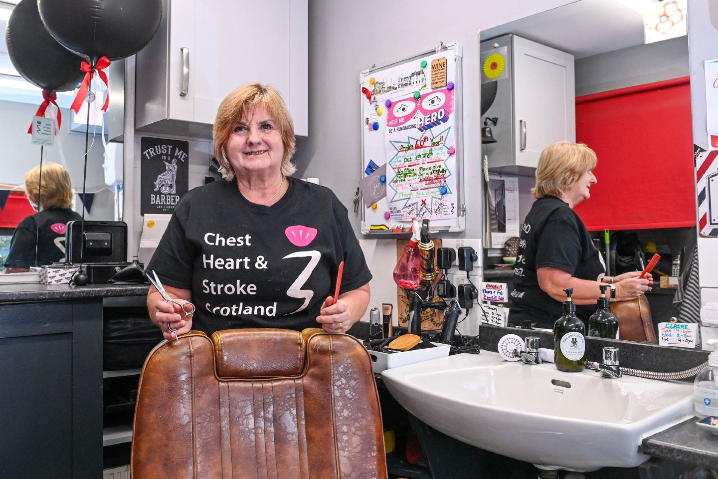 Ellon barber set the trend for females in the industry