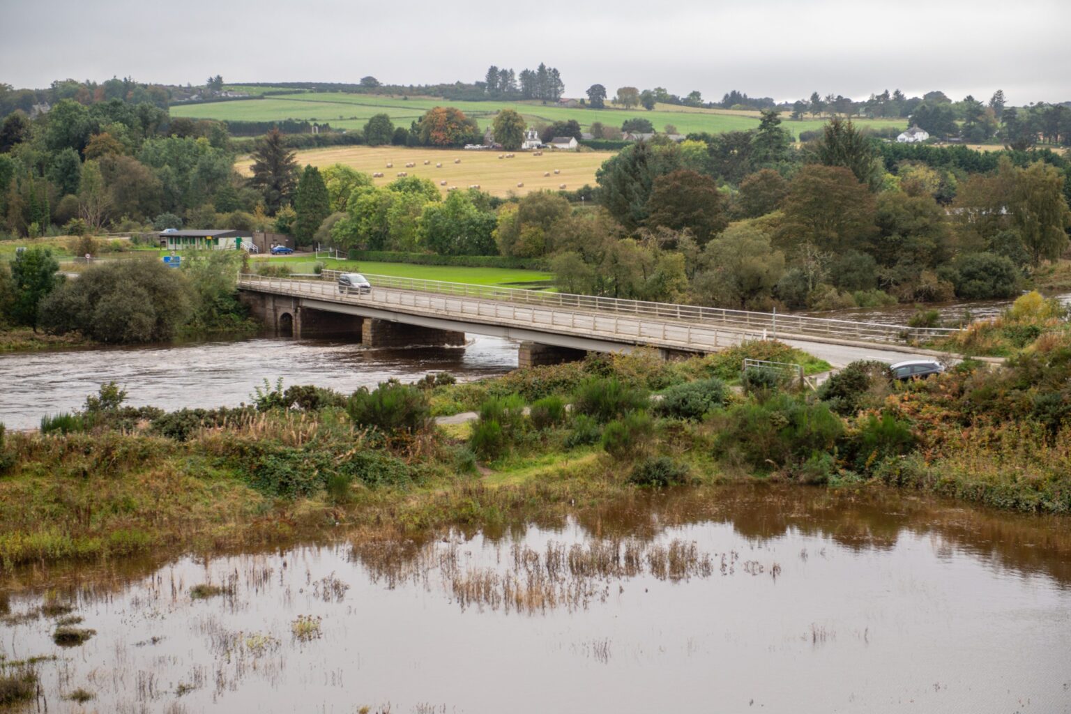 Milltimber Brae remains closed after River Dee burst its banks