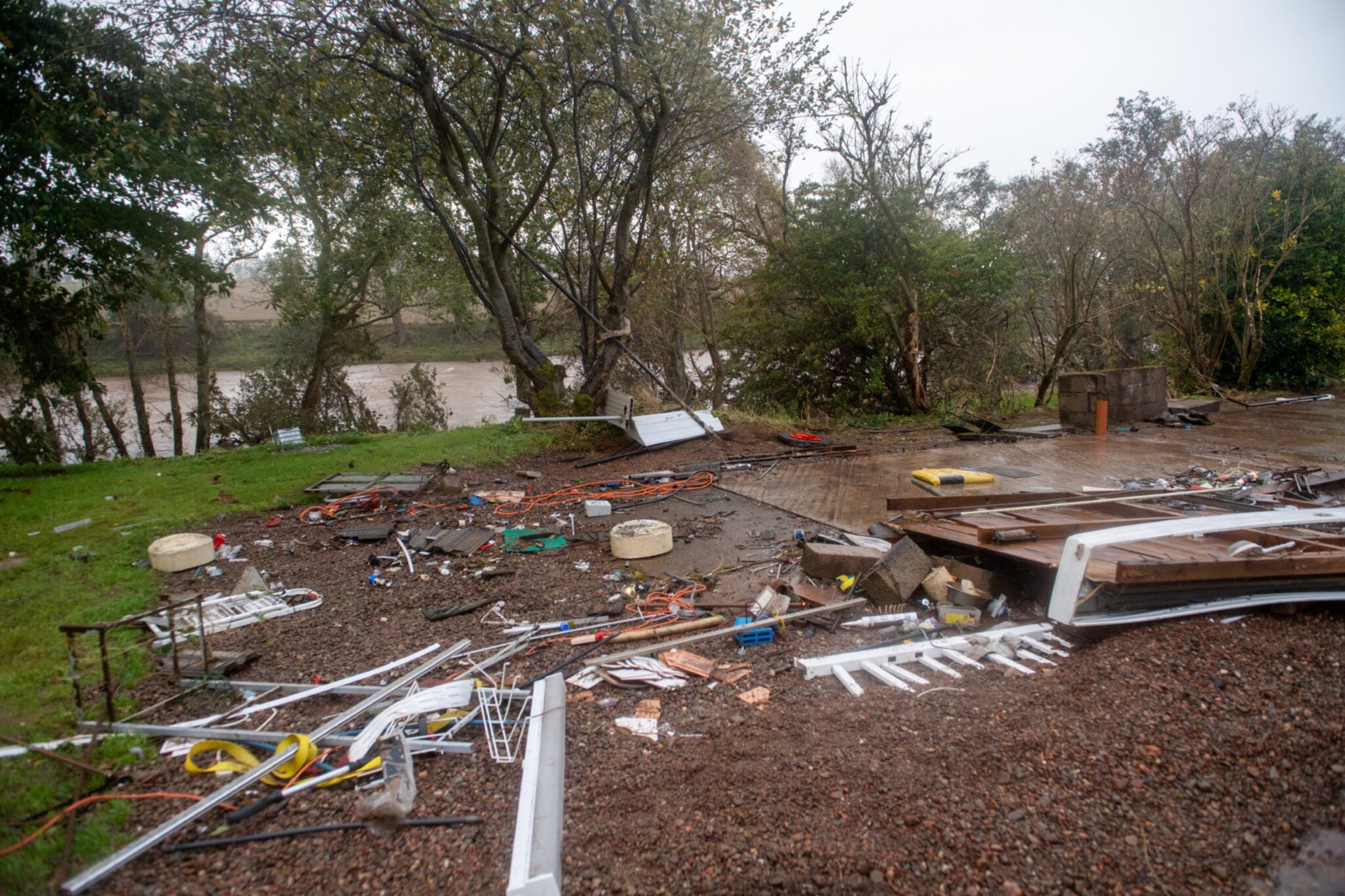 Dovecot Caravan Park owners devastated by Storm Babet damage