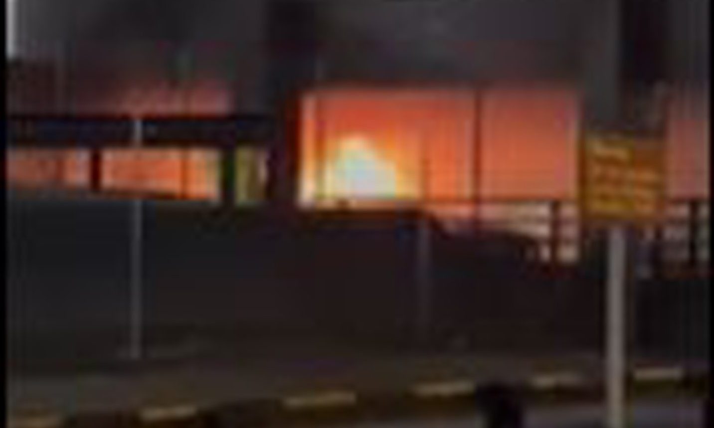 Video: Fire destroys vehicle in Aberdeen city centre car park
