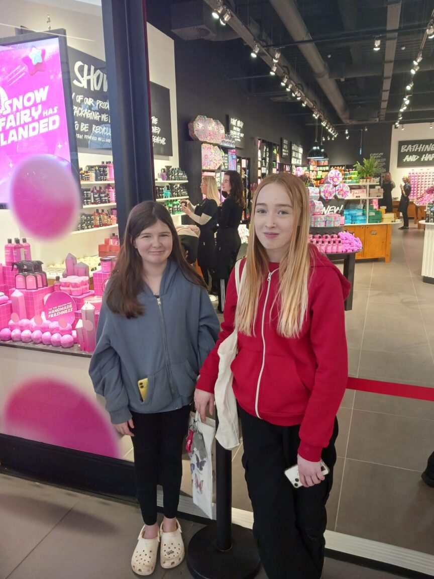 About 100 excited Lush fans gather in Aberdeen to celebrate move