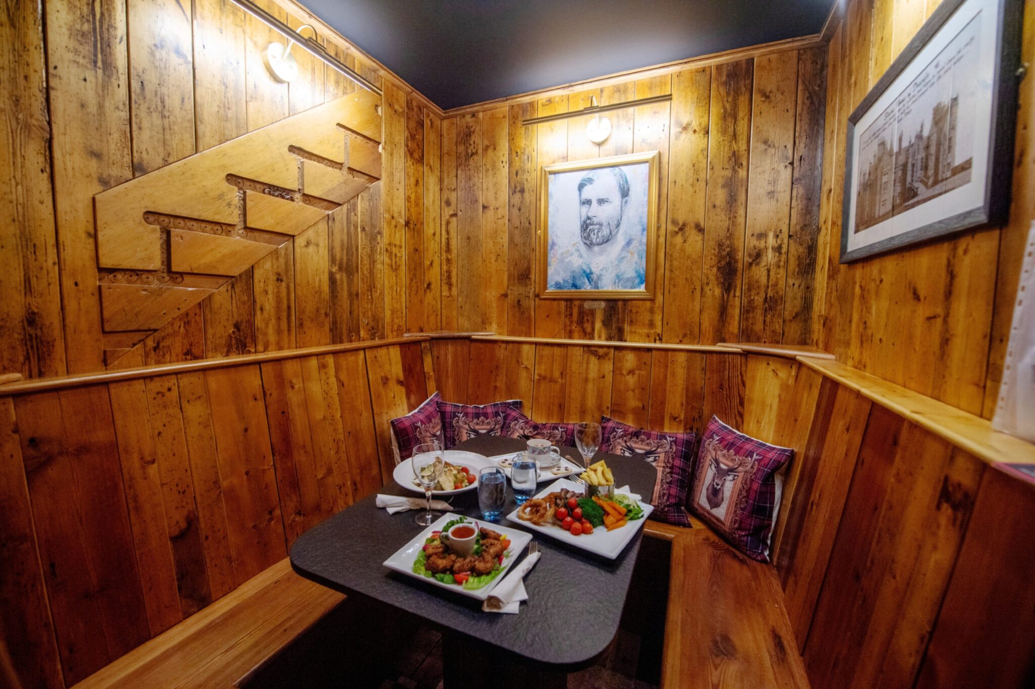 The Kilmarnock Arms Hotel serves up history and hearty grub