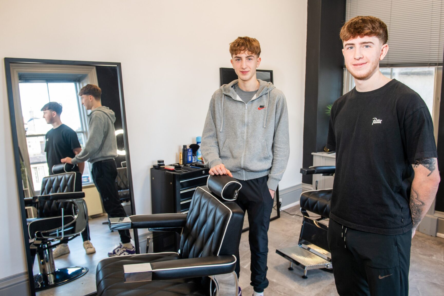 Banchory woman 'so proud' of family after taking over salon