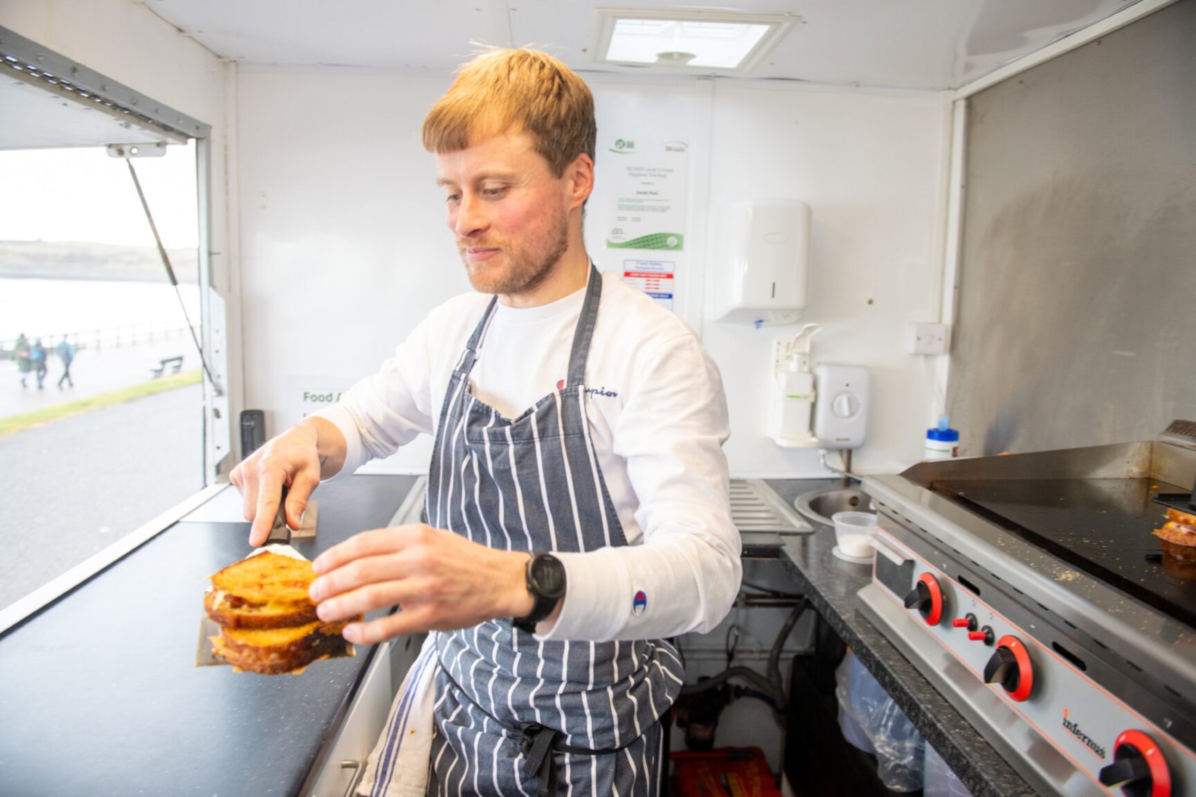 Croque: The new food truck selling toasties at Aberdeen beach