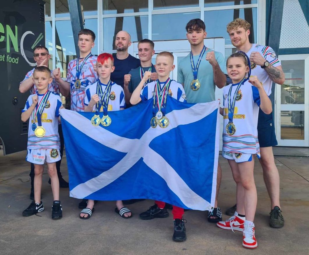 Hard-hitting Aberdeen Muay Thai fighters' 'unheard of' medal haul