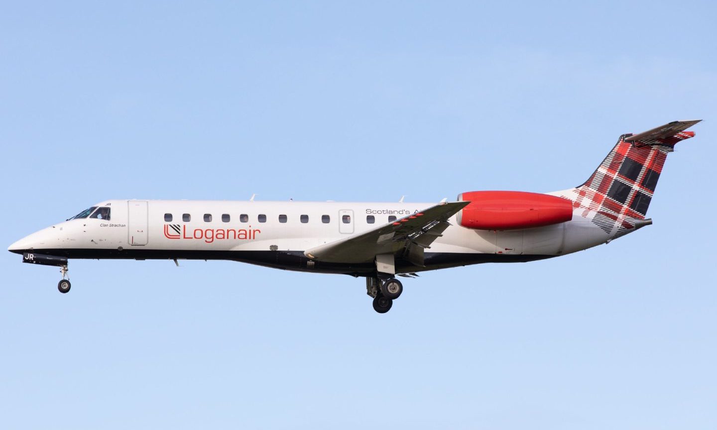 Loganair Manchester to Aberdeen flight struck by lightning