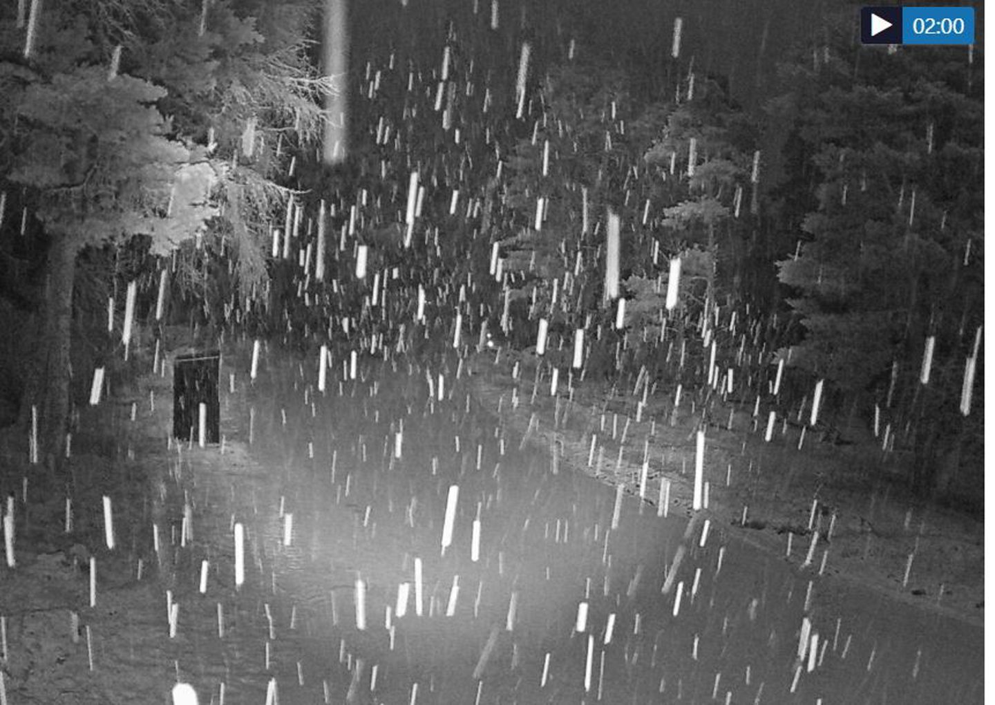 Evening of heavy snow forces closure of Lecht road gates