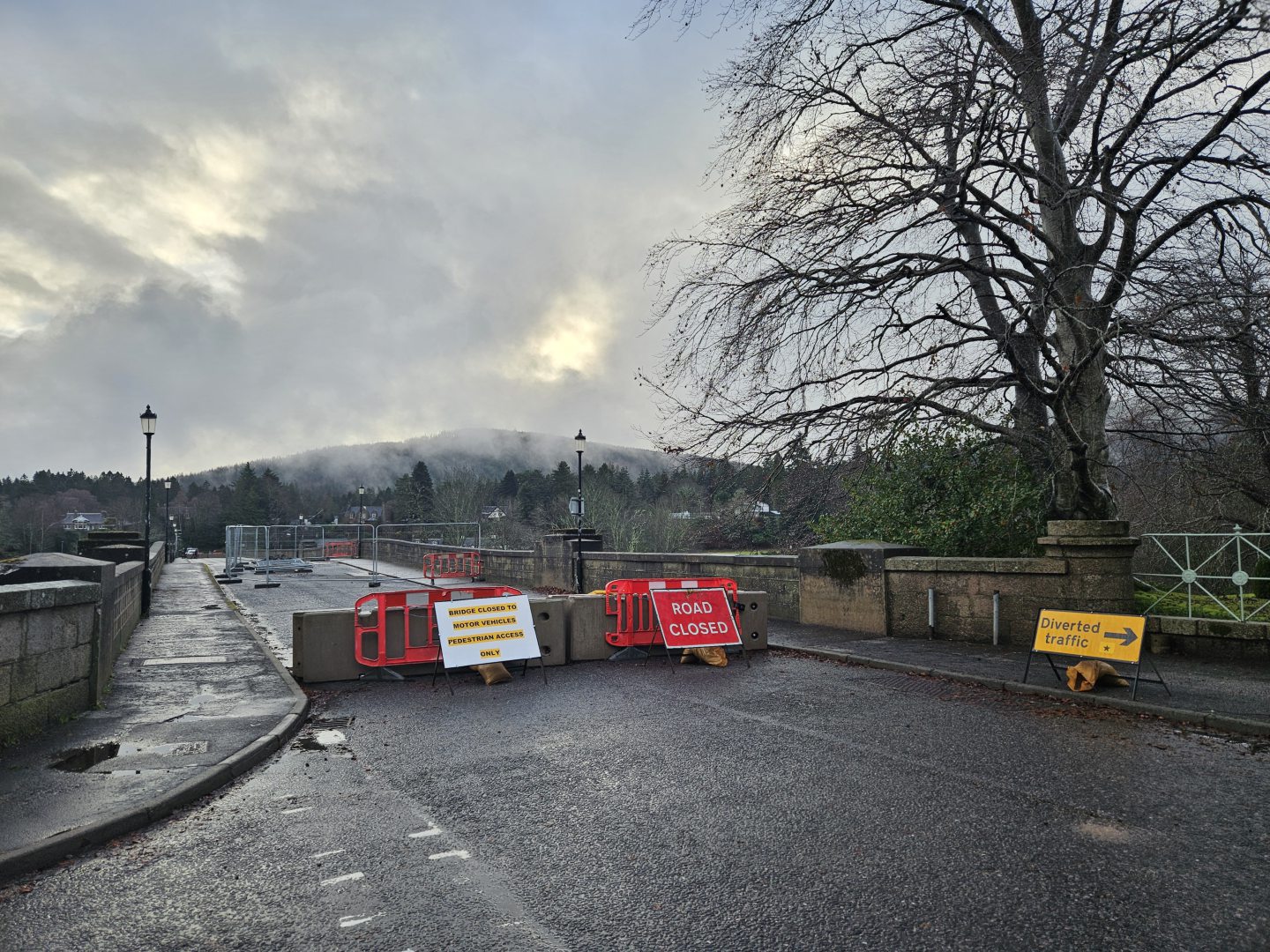 Fears Aboyne could be 'forgotten' due to bridge closure