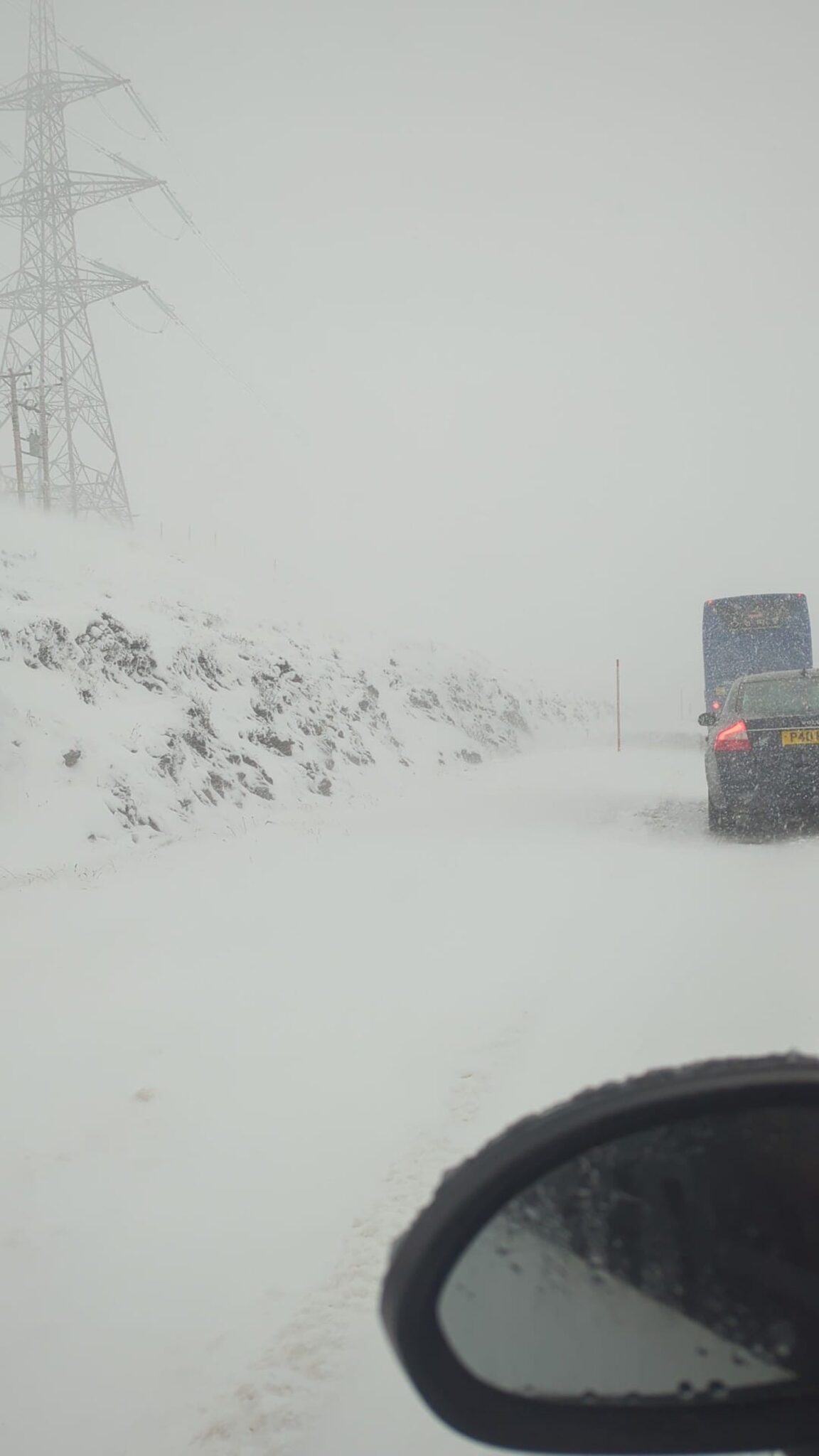 A9 reopens after drivers stranded in Storm Gerrit snow blizzard for ...