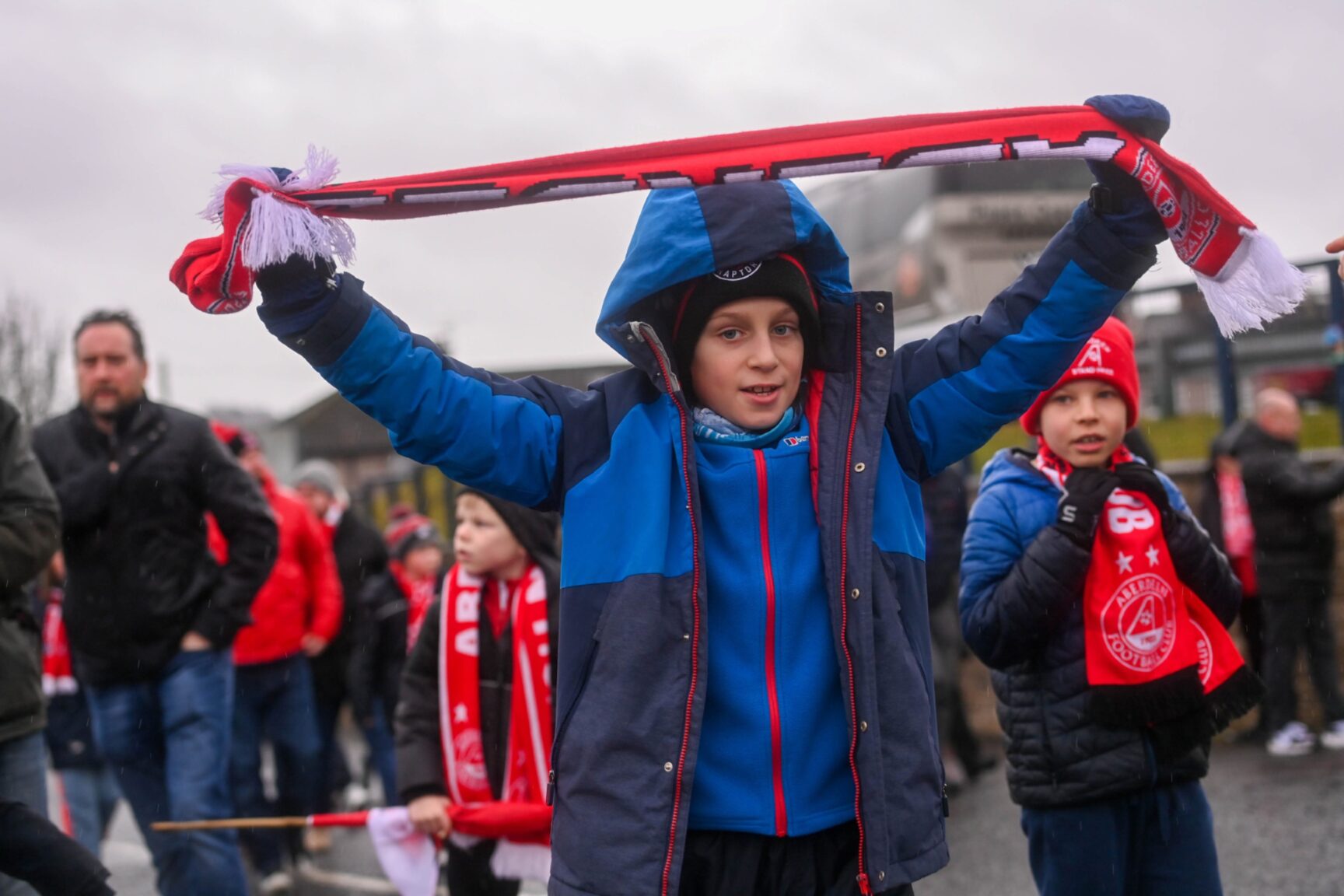 Pictures: Aberdeen fans descend on Hampden for Viaplay Cup final