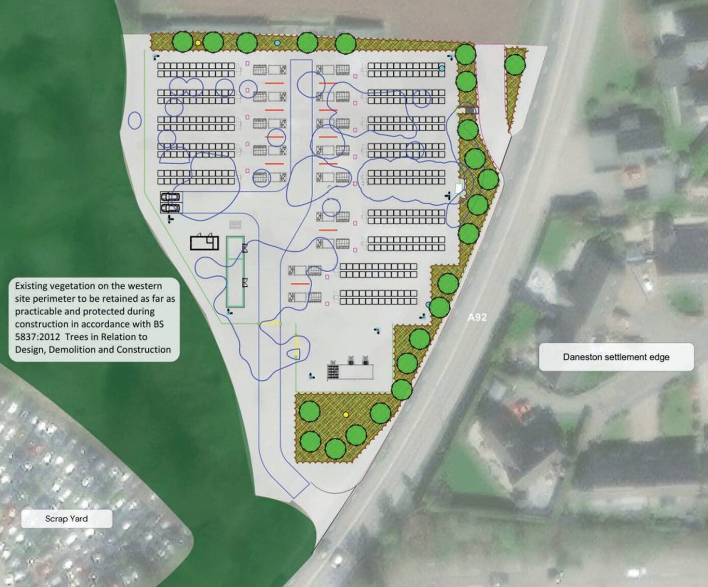 Danestone residents raise 'fire risk' fears over battery storage plans