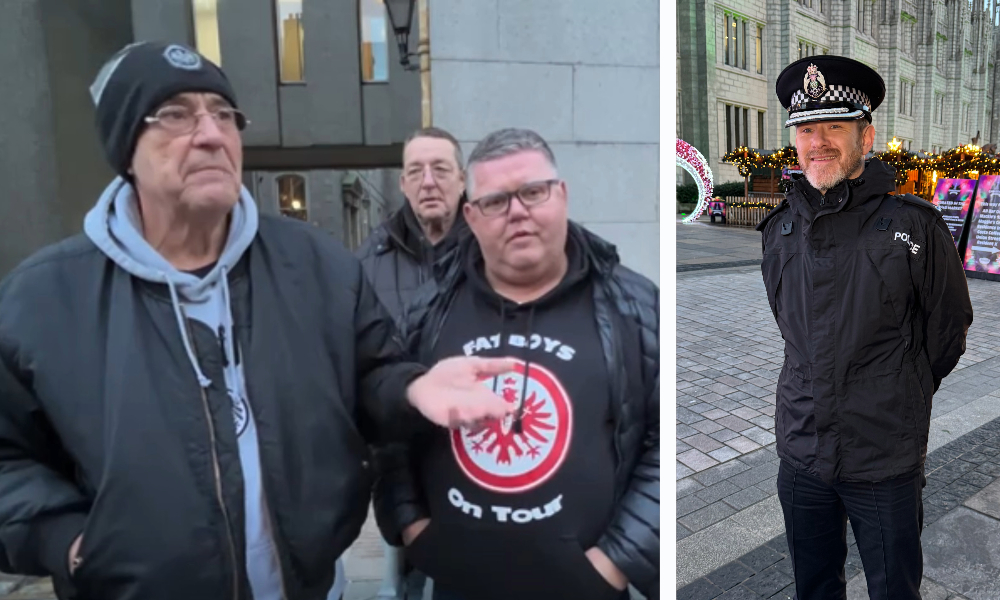 Operation to police 250 German football fans flocking to Aberdeen