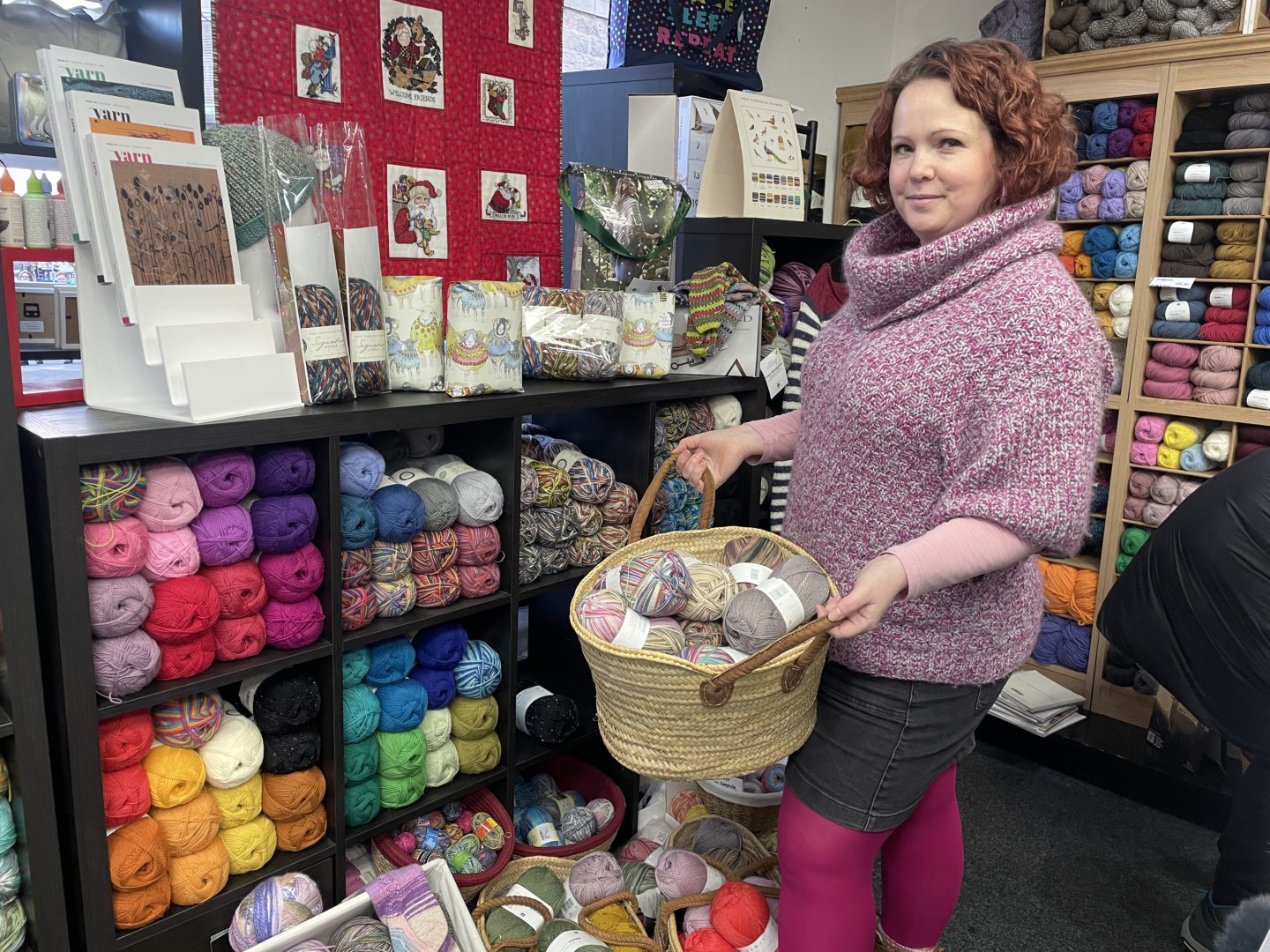 Aberdeen wool shop owners on how knitting is fashionable again