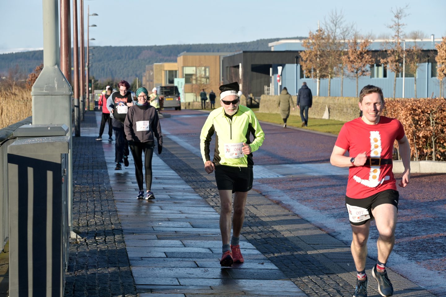 Santa on the run as Inverness Campus hosts festive Jingle Jog