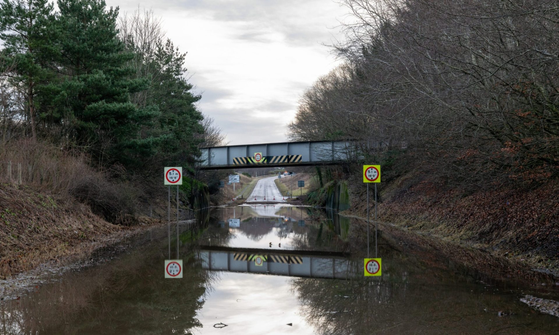 Storm Gerrit: A96 closed at Huntly due to flooding for 30 hours