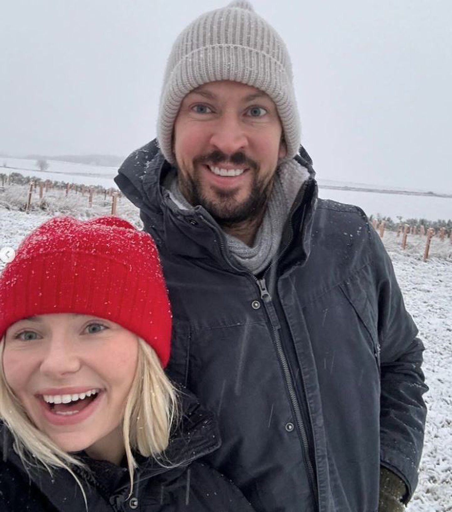 BrewDog's James Watt in Christmas pics with Georgia Toffolo