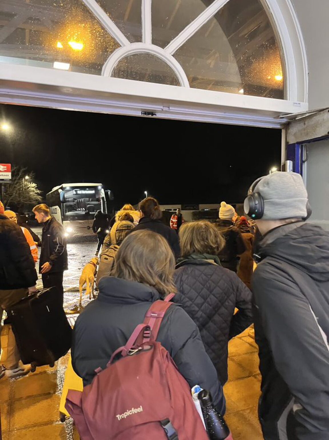 Storm Gerrit: Passengers stranded at Stonehaven station for hours